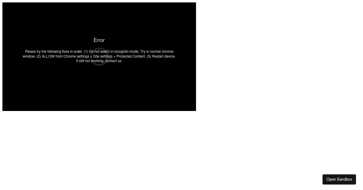 captions - Codesandbox