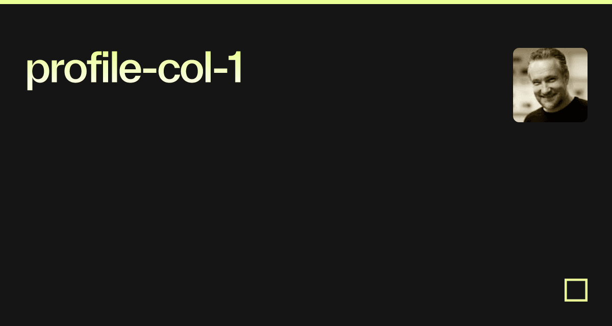 profile-col-1 - Codesandbox