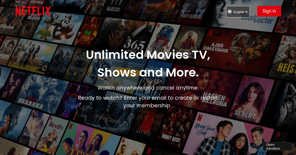 netflix-bootcamp - Codesandbox