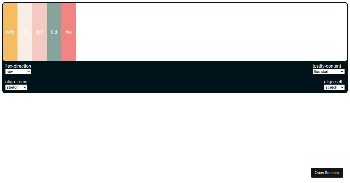 flex-widget - Codesandbox