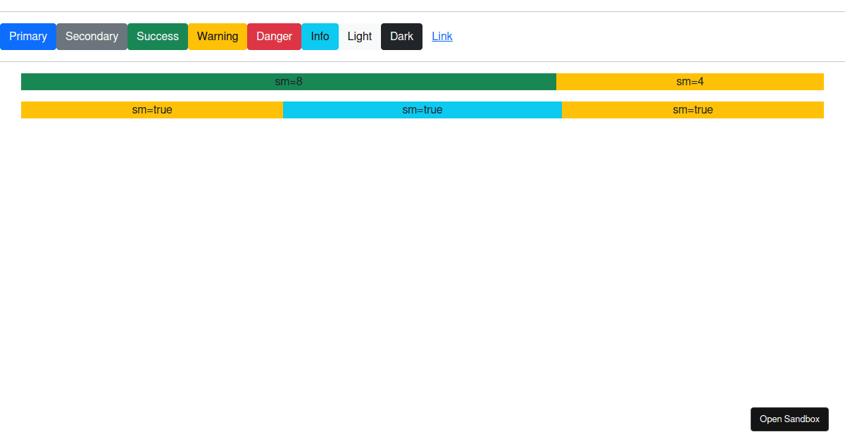 react-bootstrap - Codesandbox