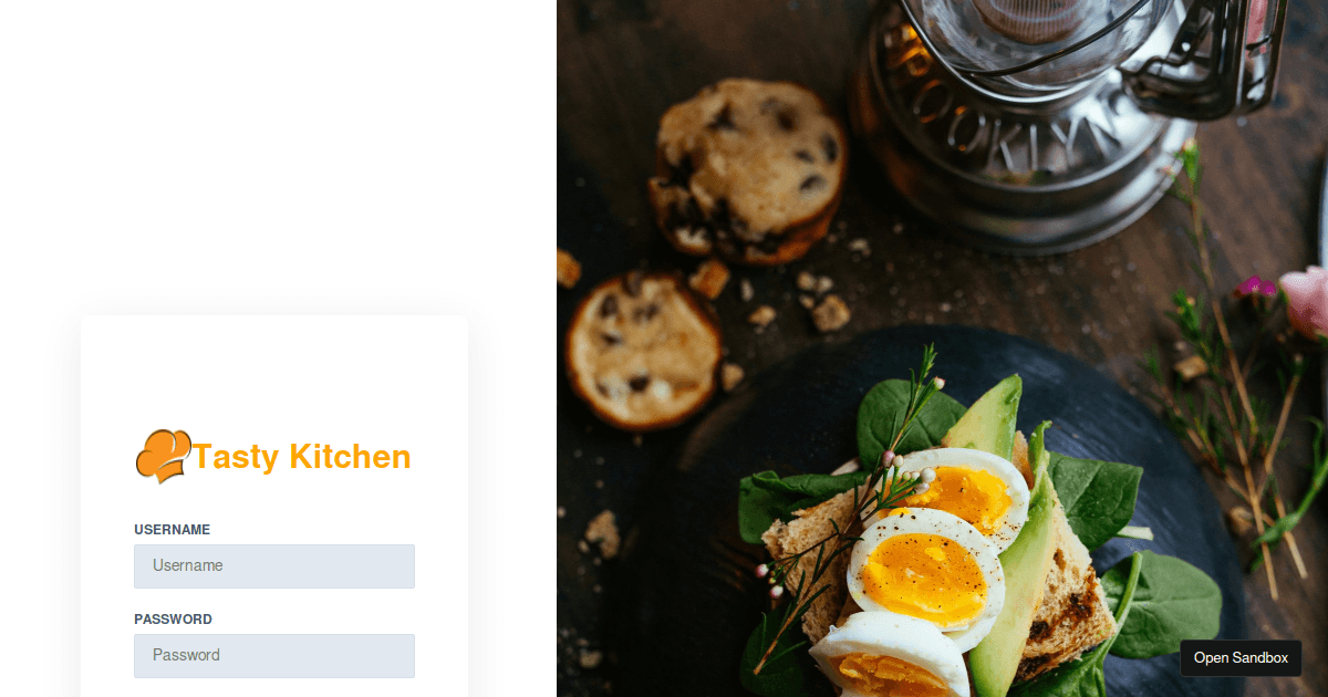 tasty-kitchen - Codesandbox