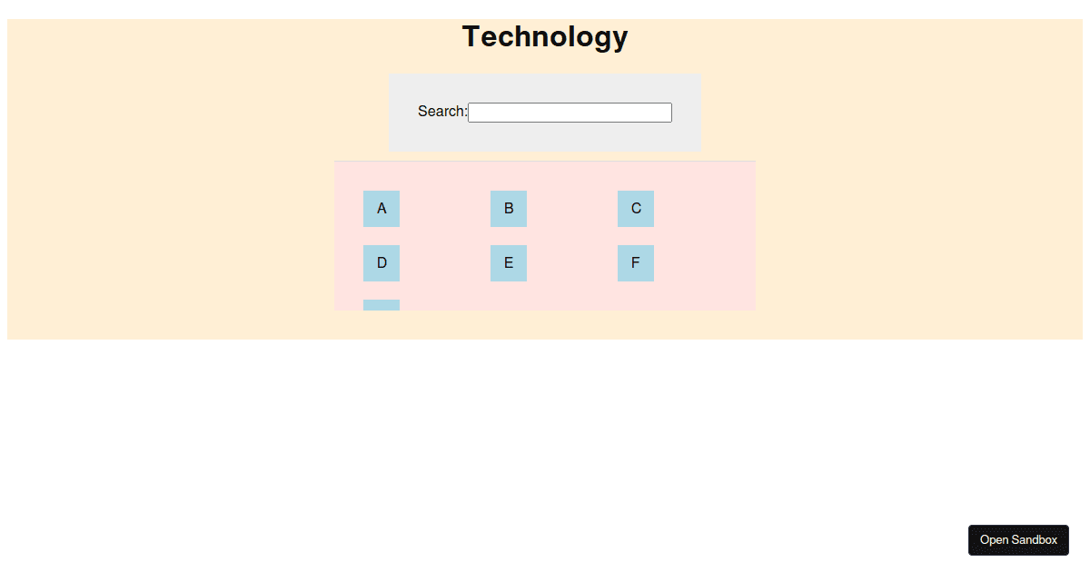 React Move - Codesandbox