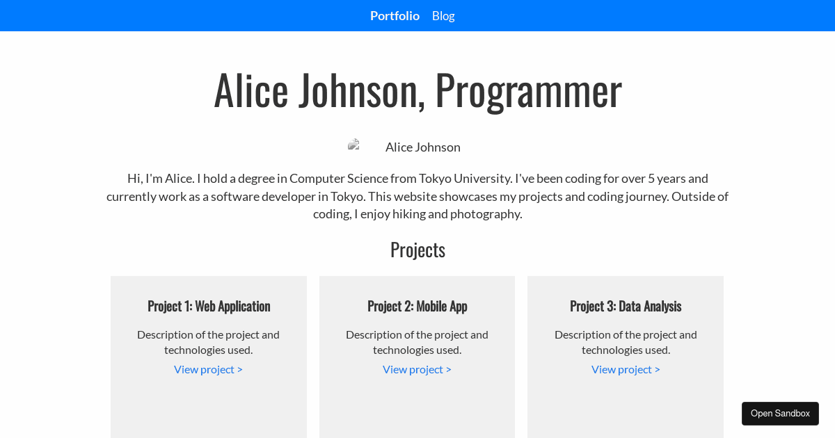 responsive_ practice - Codesandbox