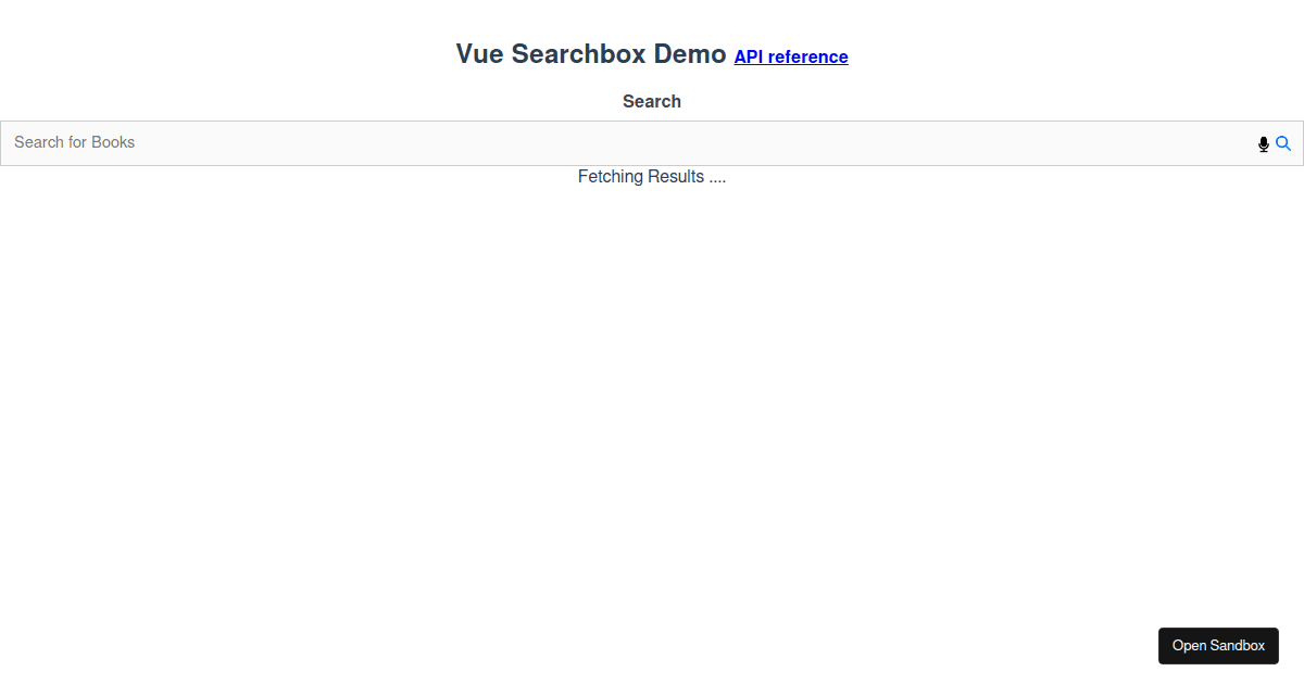 vue-searchbox-basic-example - Codesandbox