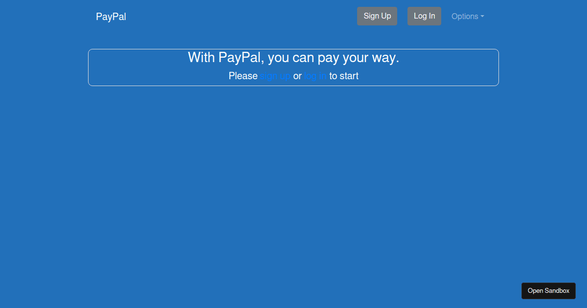 paypal-clone - Codesandbox