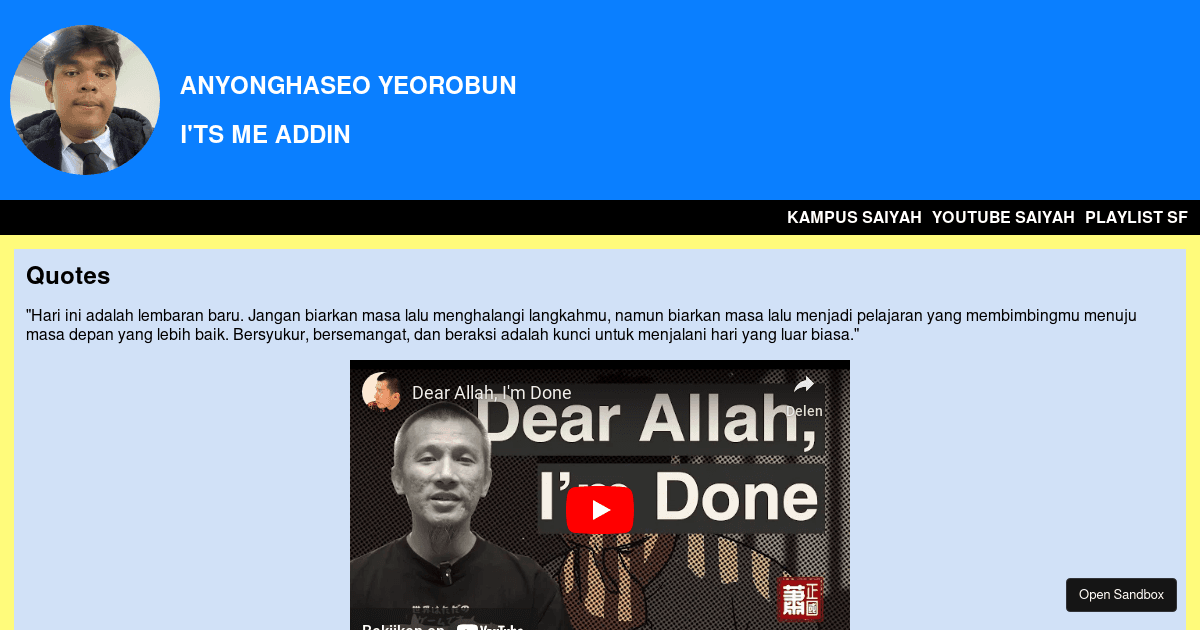 muhammad-addin - Codesandbox