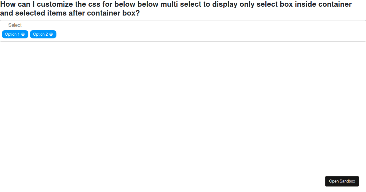 multiselect-react-dropdown (forked) - Codesandbox