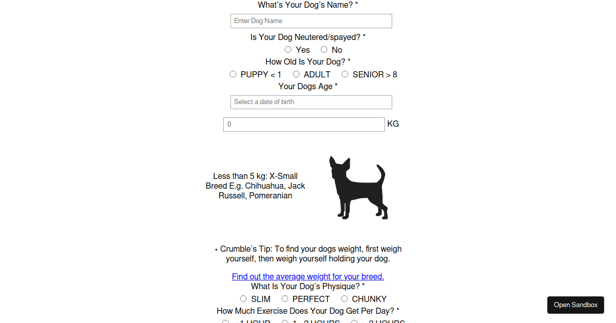 React Multi Step Form Codesandbox