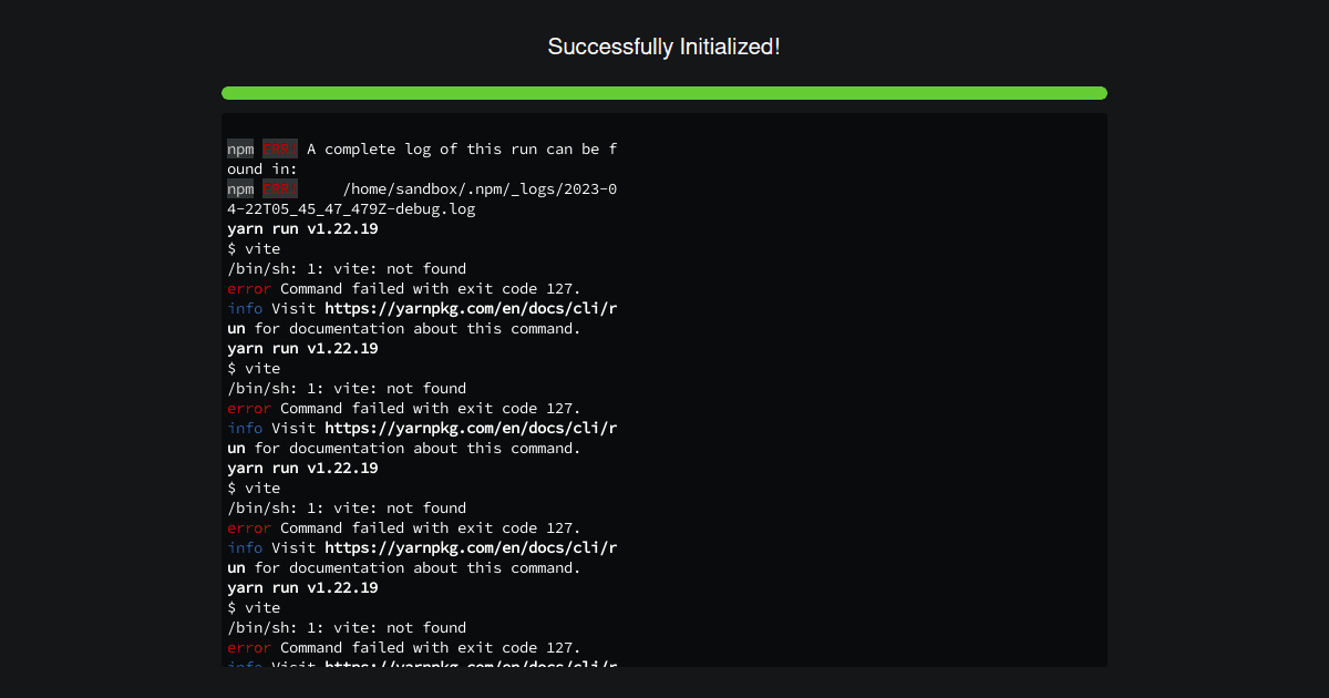 client - Codesandbox