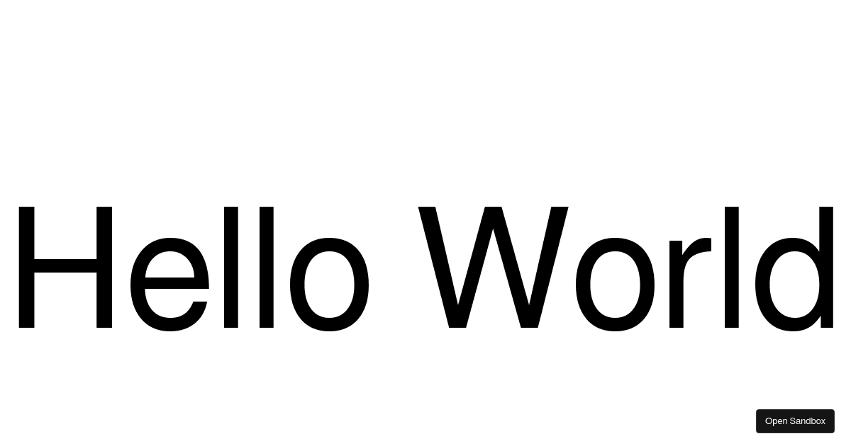 Fitty demo (forked) - Codesandbox