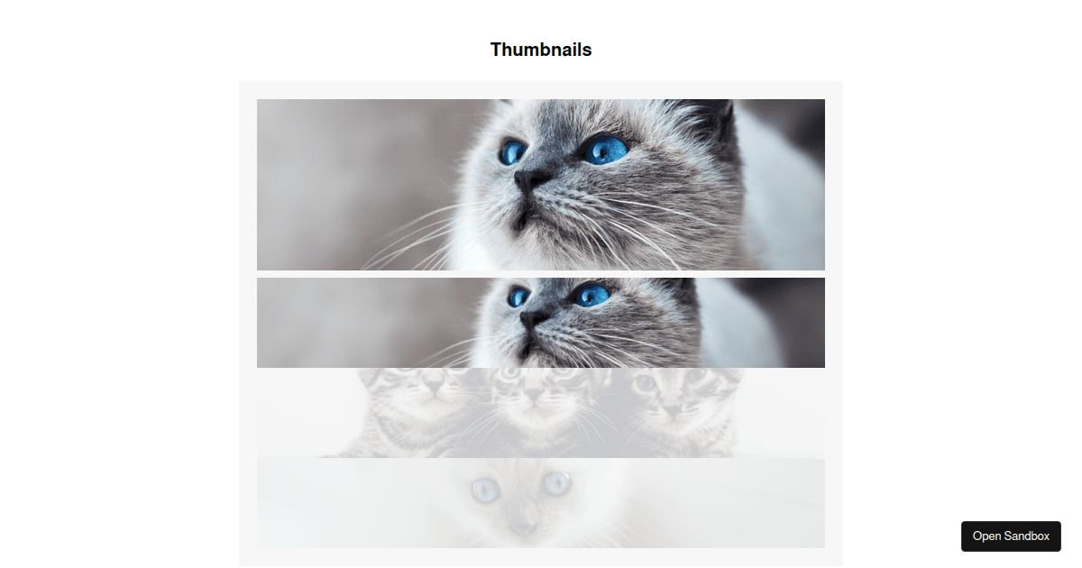 Embla Carousel Thumbnails React (forked) - Codesandbox