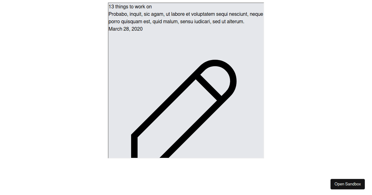 React Safe Src Doc Iframe Example Forked Codesandbox