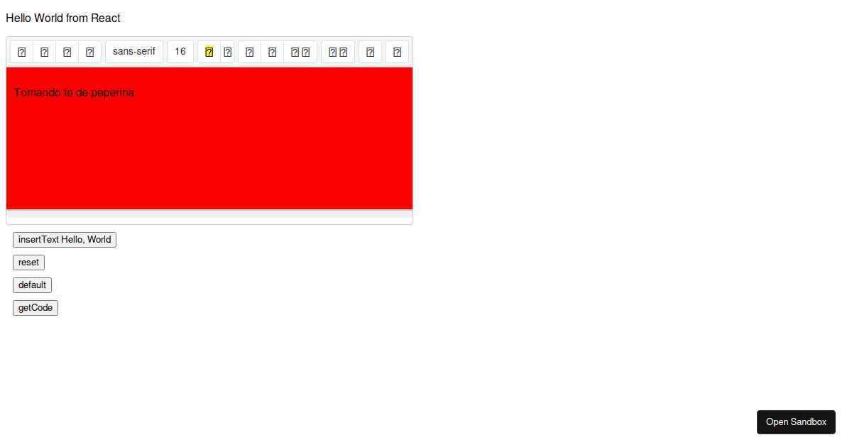 react-summernote todo - Codesandbox