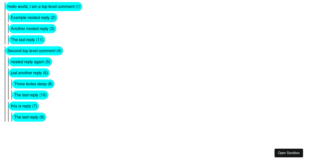 indentation-react - Codesandbox indentation-react - Codesandbox
