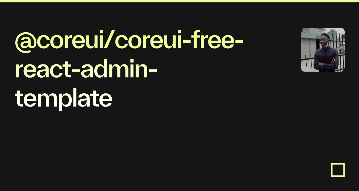 @coreui/coreui-free-react-admin-template - Codesandbox