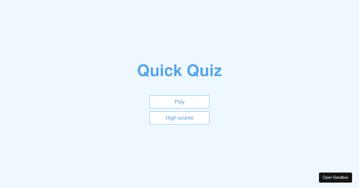 pseudonerd16/Quiz-App-with-html-css-and-js - Codesandbox