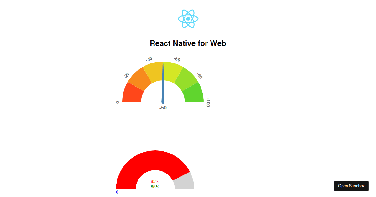 React Native Forked Codesandbox