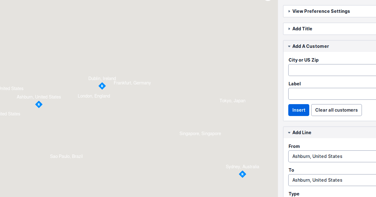 Regional Maps - Codesandbox