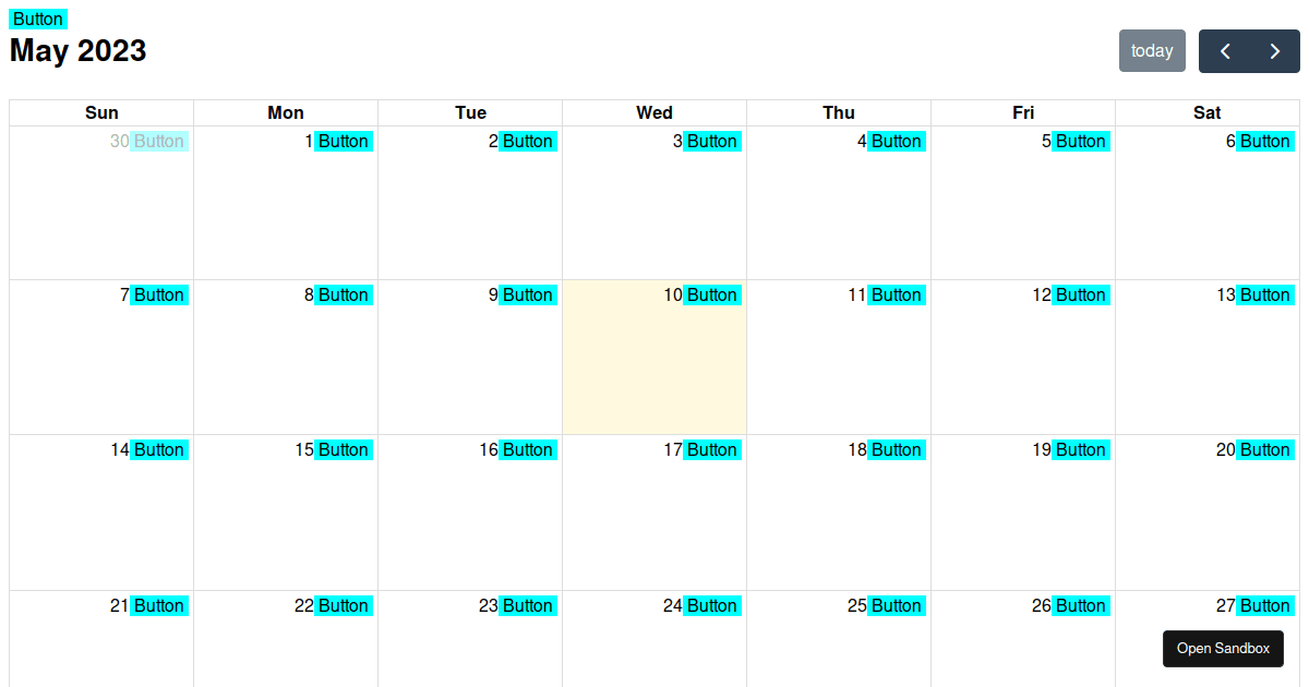 fullcalendar-issue - Codesandbox