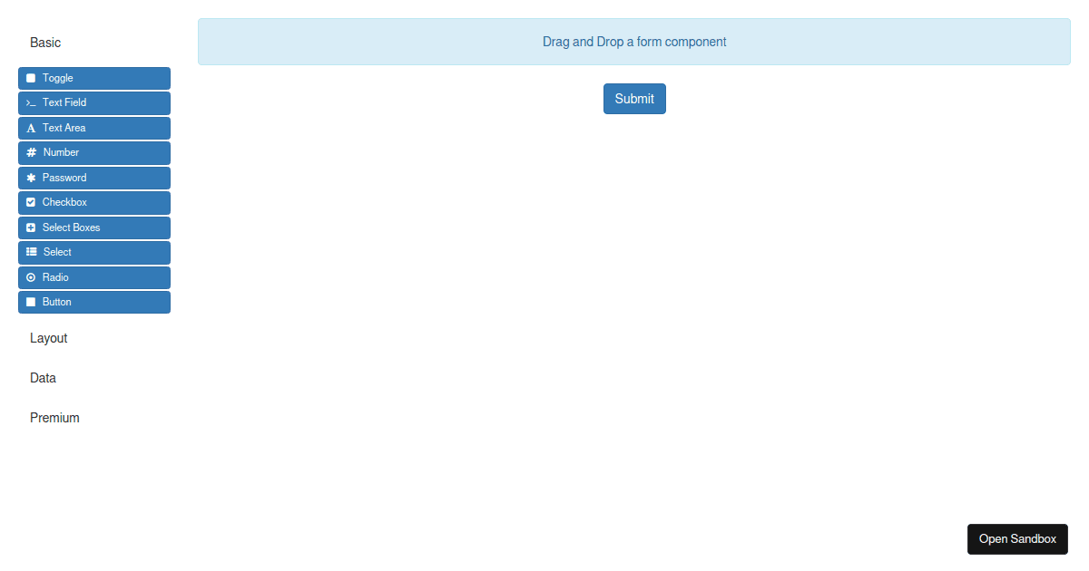 custom-formio-component-in-react - Codesandbox