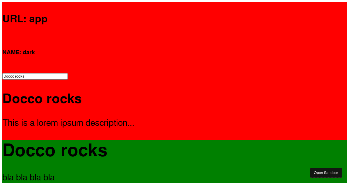 Docco Docco Wc Codesandbox