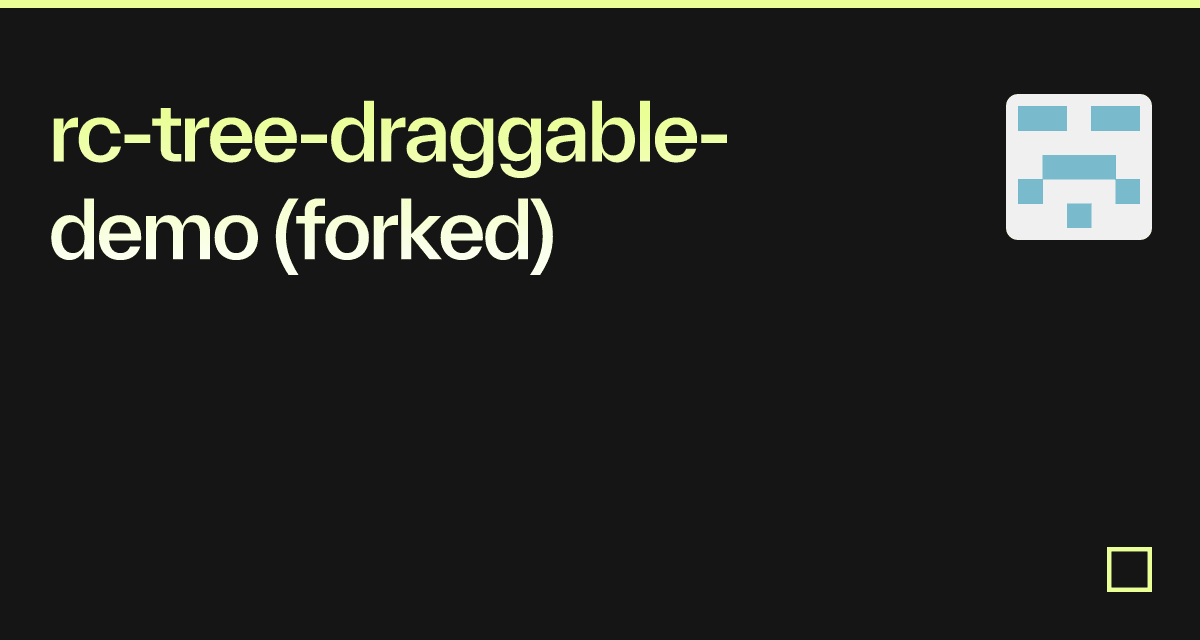 rc-tree-draggable-demo (forked) - Codesandbox