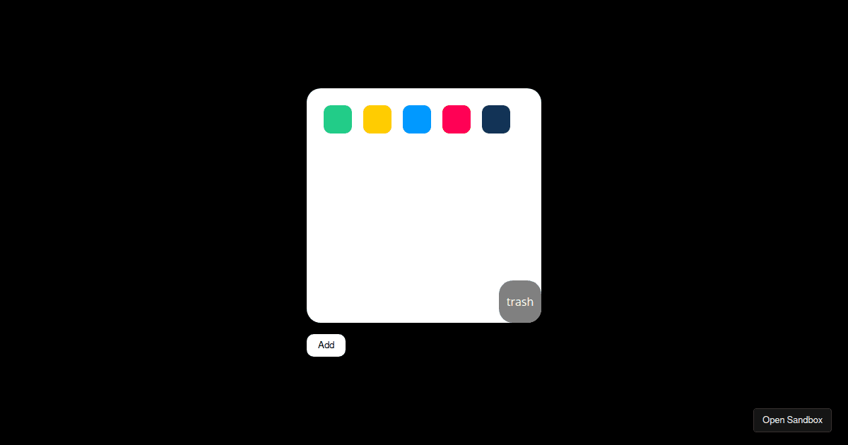 Framer Motion: Drag to reorder - Codesandbox