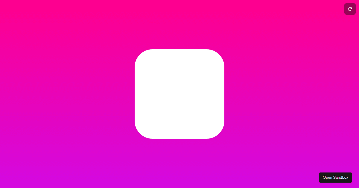 Framer Motion Simple Animation Codesandbox