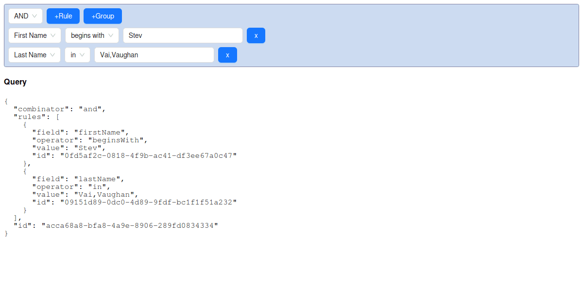 react-querybuilder-antd-example - Codesandbox