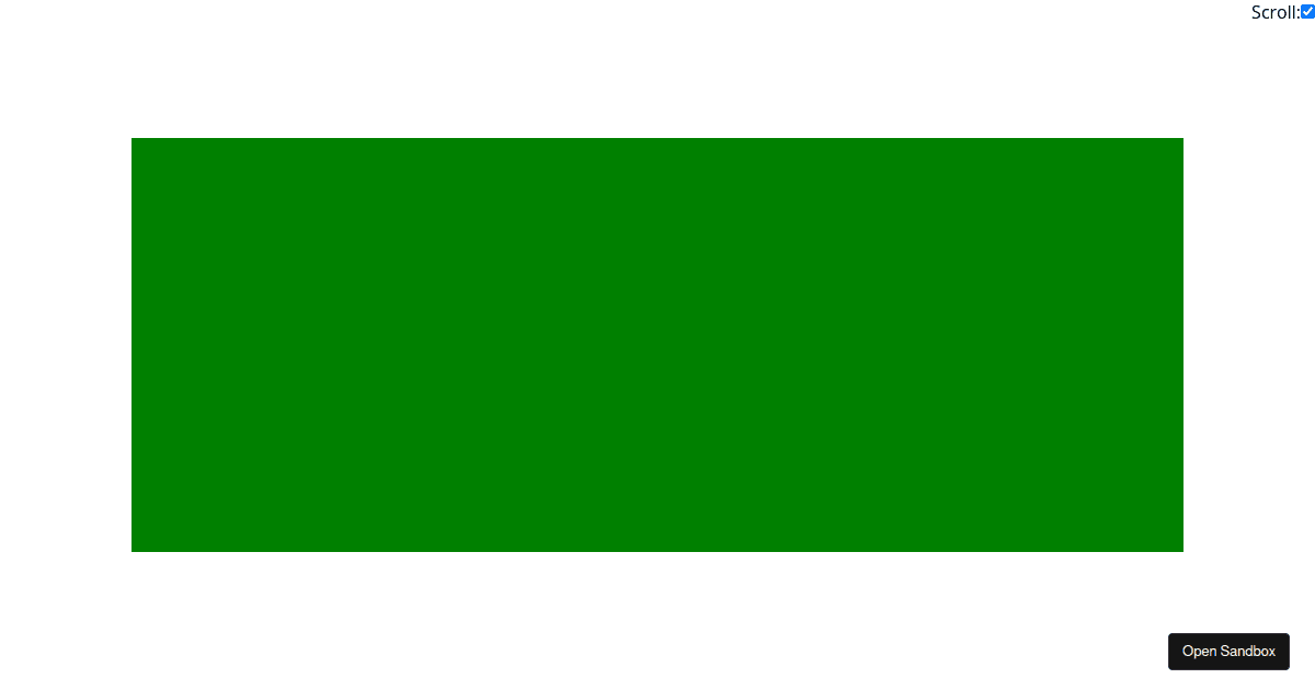 Scroll Timeline - Codesandbox