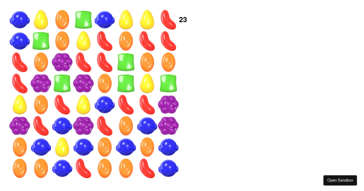 candy-crush - Codesandbox