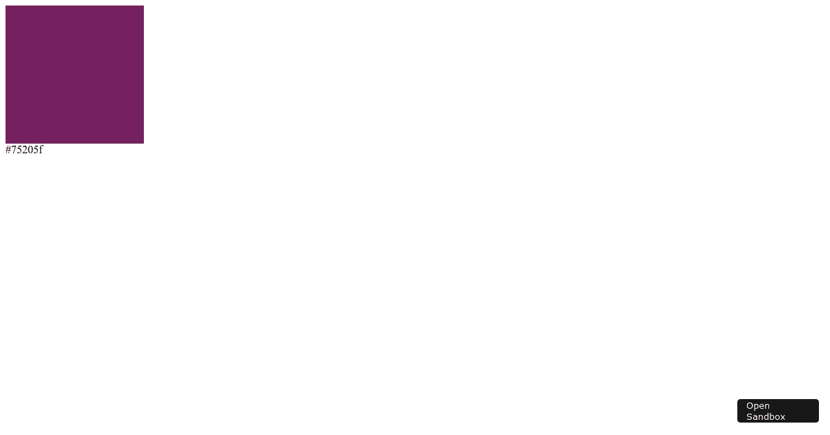 Uuid Color Usage Forked Codesandbox