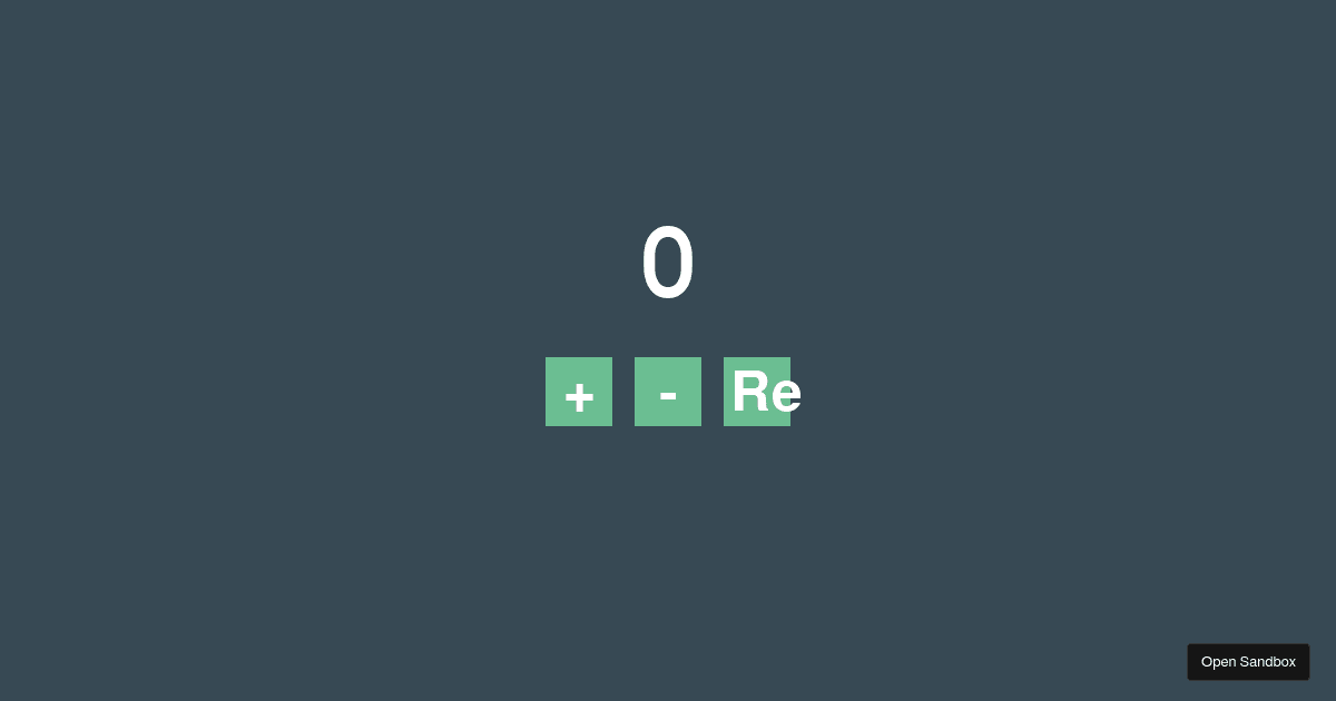 useState Hook (forked) - Codesandbox