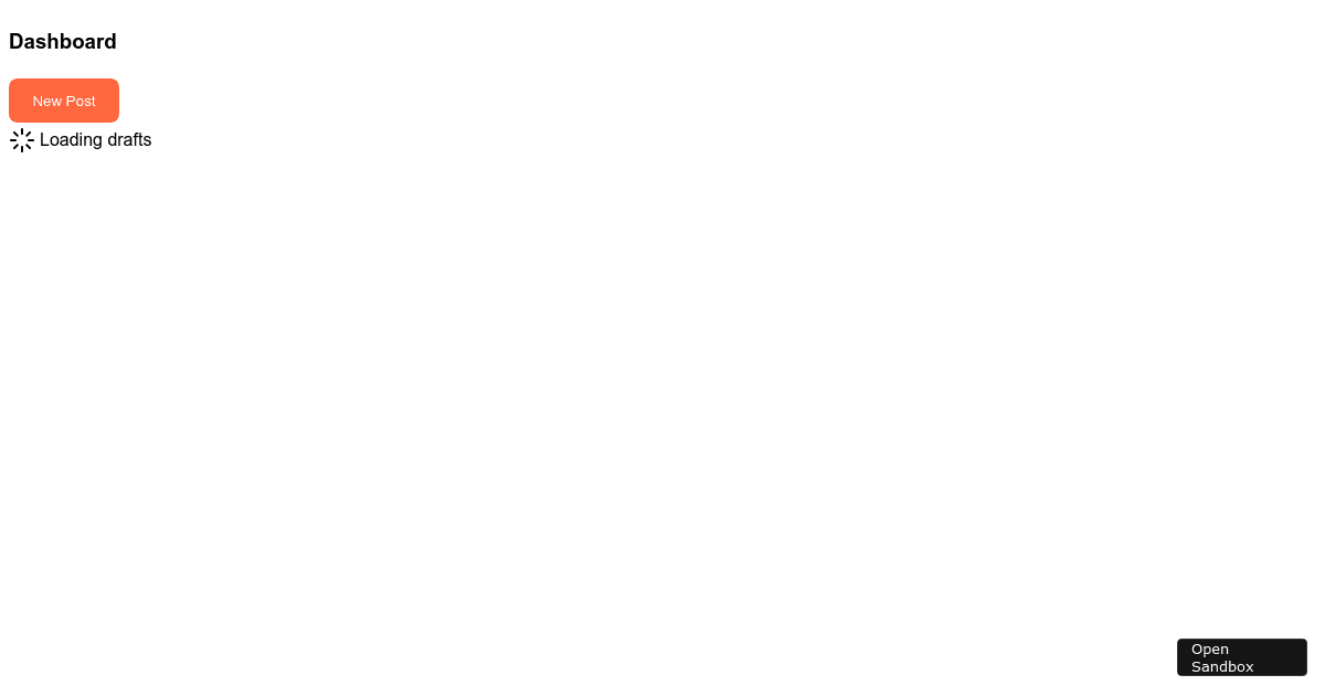 gifted-cache-bbw6ty - Codesandbox