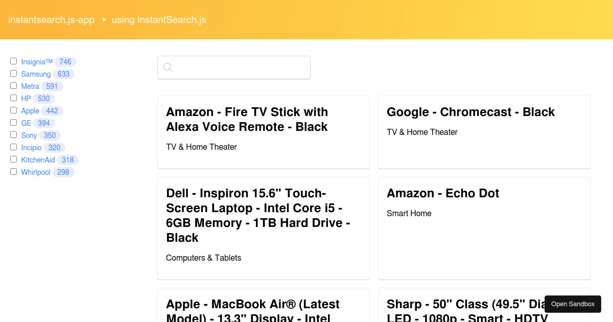 instantsearch.js-app - Codesandbox