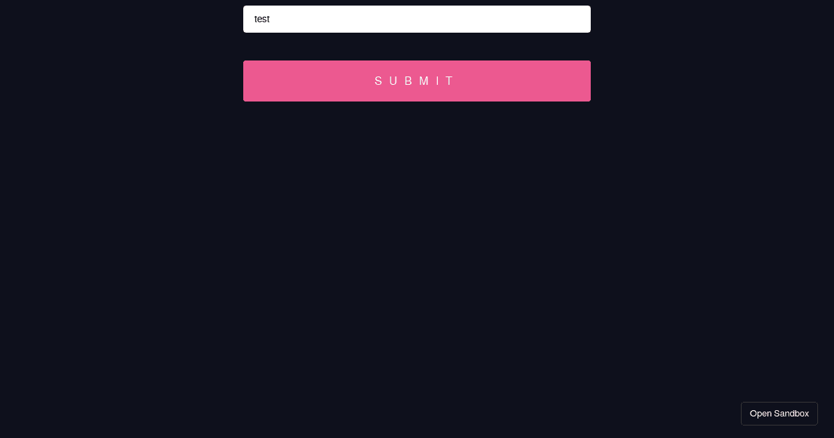 react-hook-form-unregister-v6 (forked) - Codesandbox