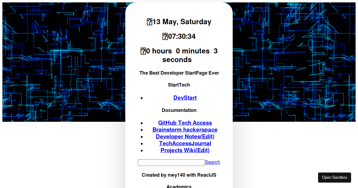 nostalgic-visvesvaraya-bddpd - Codesandbox