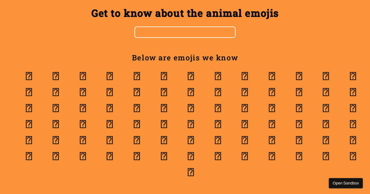 mark8-emoji-pedia - Codesandbox