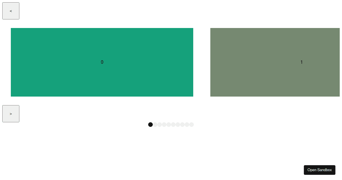 React Simply Carousel Demo Forked Codesandbox