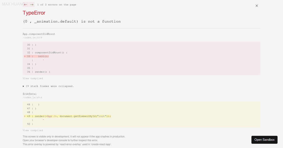 Threejs React Codesandbox