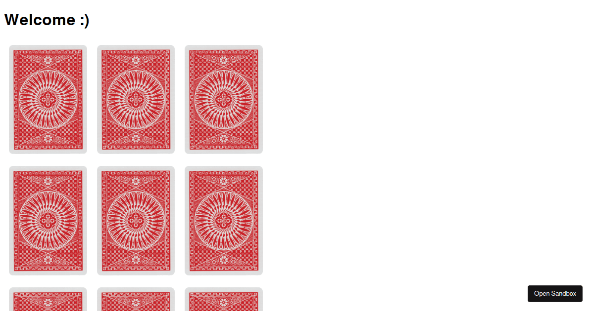 AnssamGhezala/card-match - Codesandbox