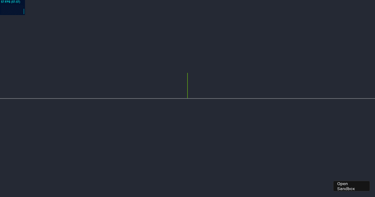 Simple Wave with Plane - Codesandbox