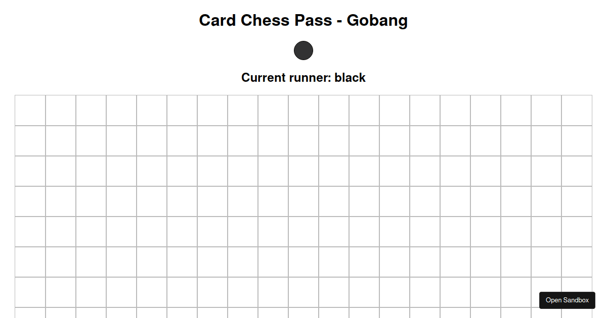 card-chess-pass-gobang - Codesandbox