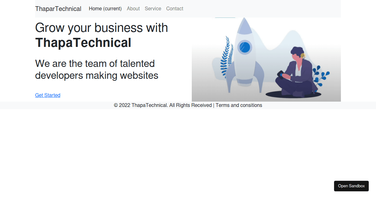 Intern Project Forked Codesandbox