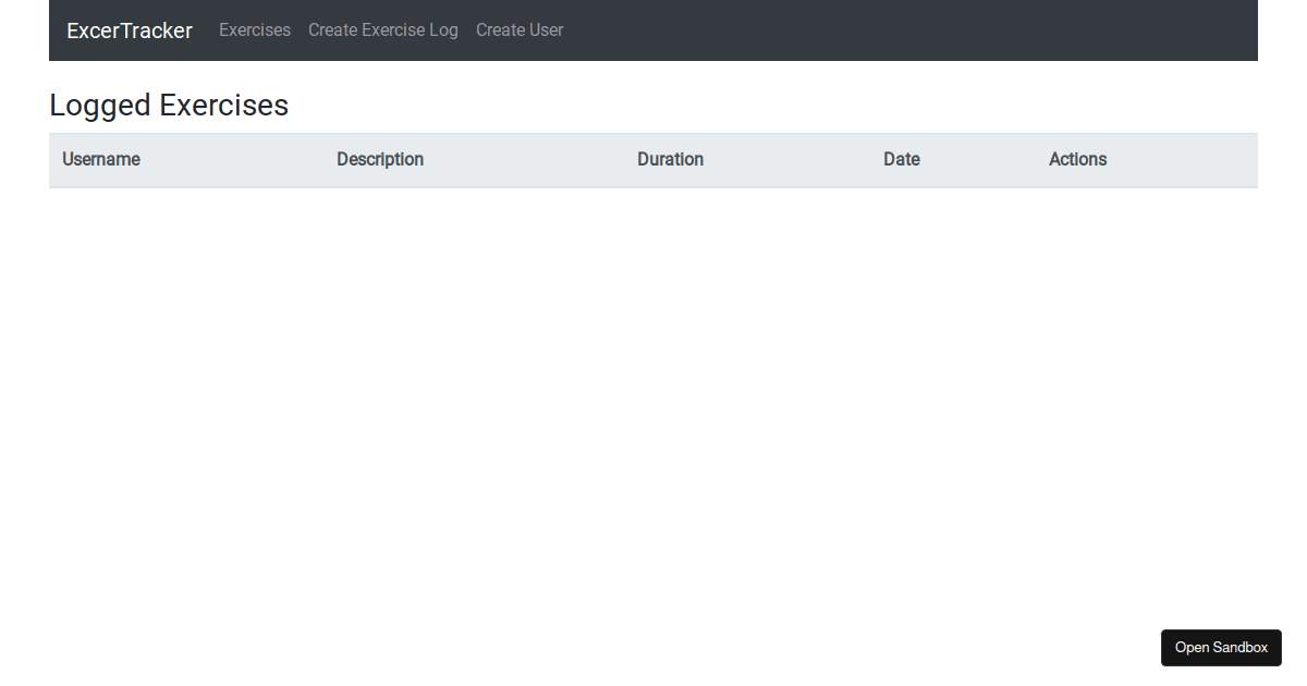 exercise-tracker - Codesandbox