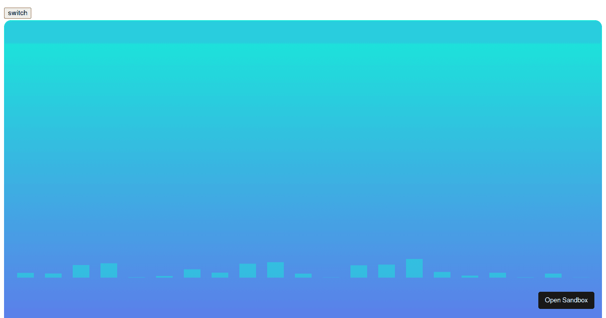 simple animated visx bars - Codesandbox