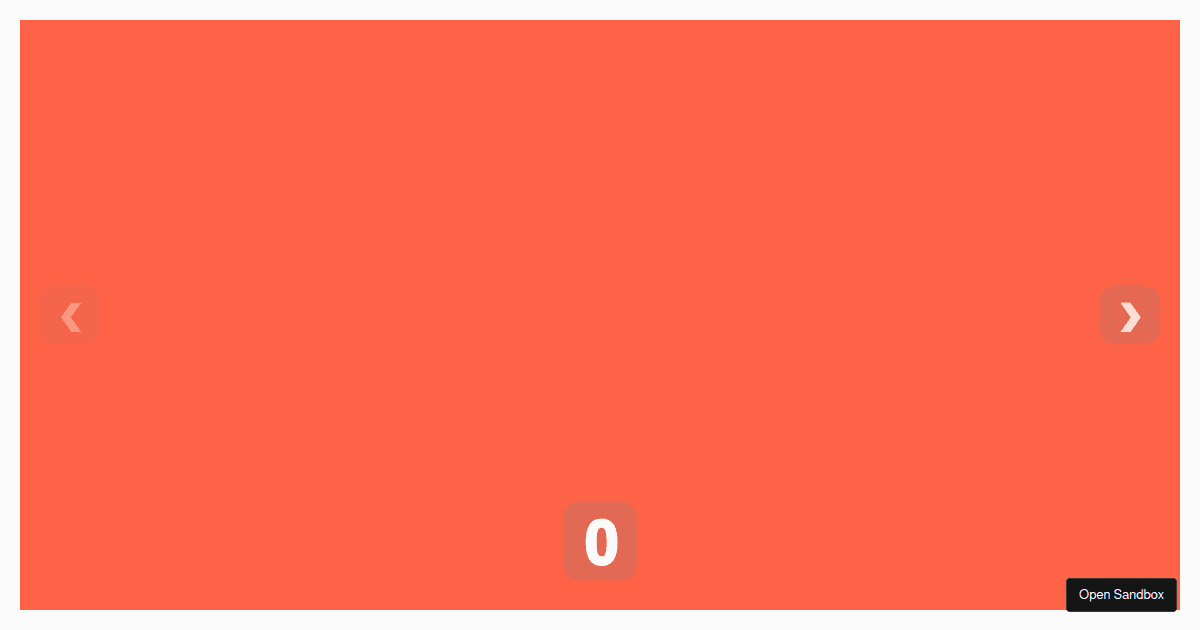 Framer Motion Carousel (Nov 2021) - Codesandbox