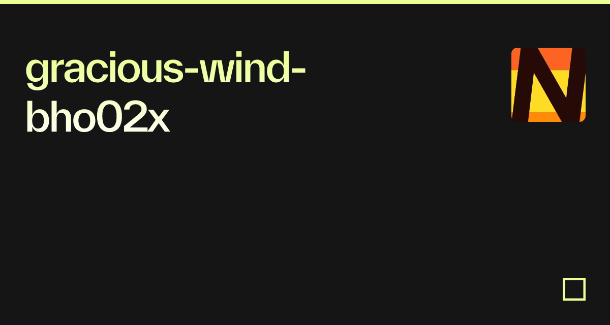 gracious-wind-bho02x - Codesandbox