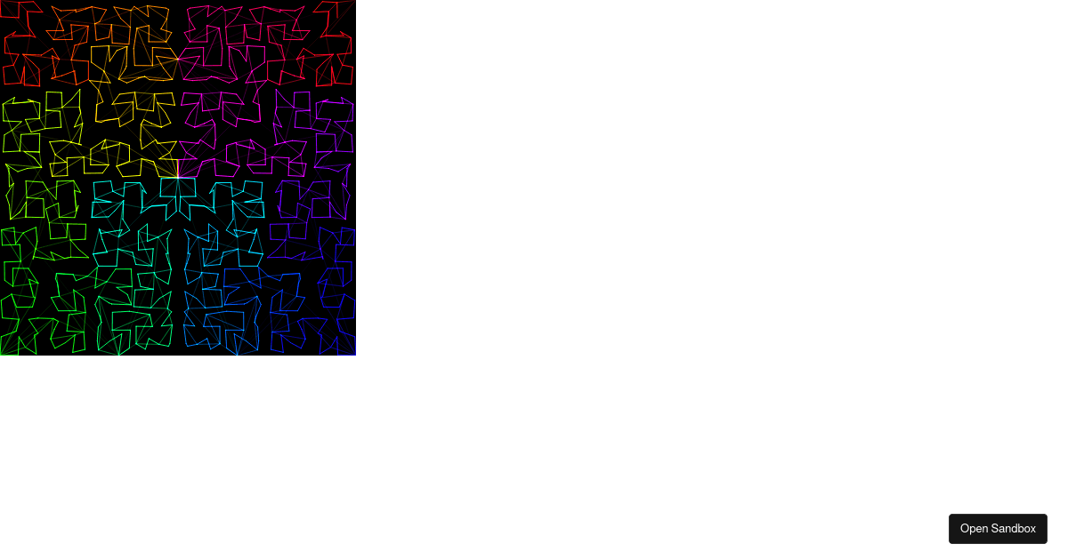 Hilbert Curve - Codesandbox
